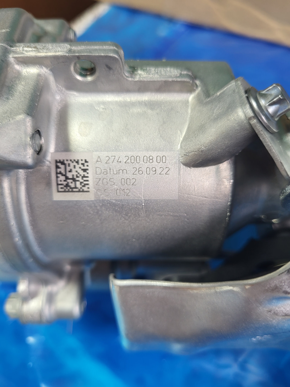 A2742000800 НАСОС СИСТЕМЫ ОХЛАЖДЕНИЯ (COOLANT PUMP) Mercedes | Запчасти ...
