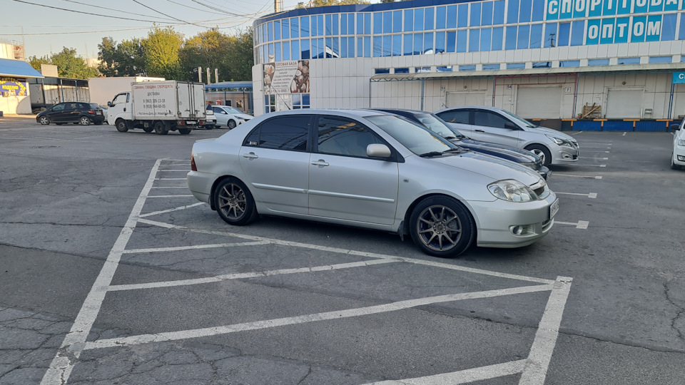 Прикрутил) — Toyota Corolla (120), 1,8 л, 2006 года | колёсные диски ...