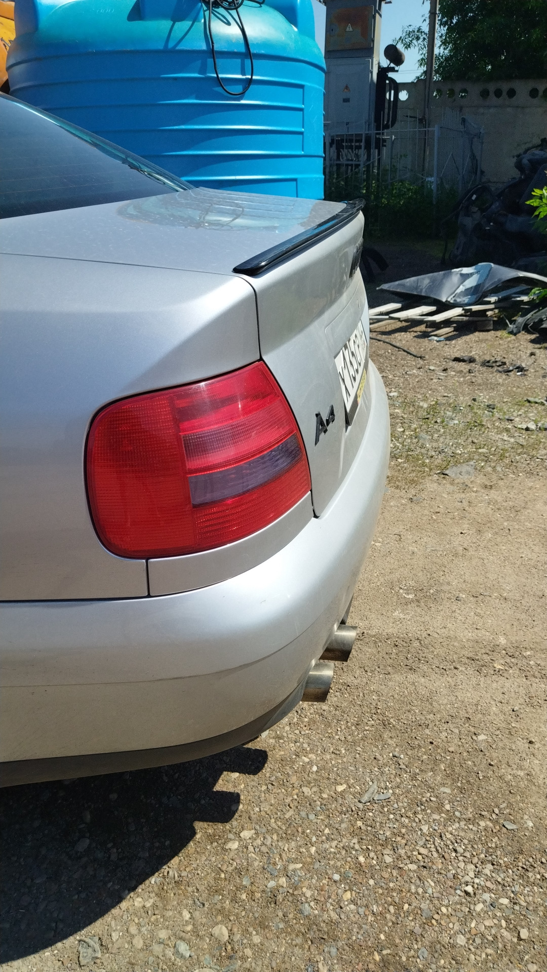 Лип спойлер от e46 — Audi A4 (B5), 1,8 л, 2000 года | стайлинг | DRIVE2