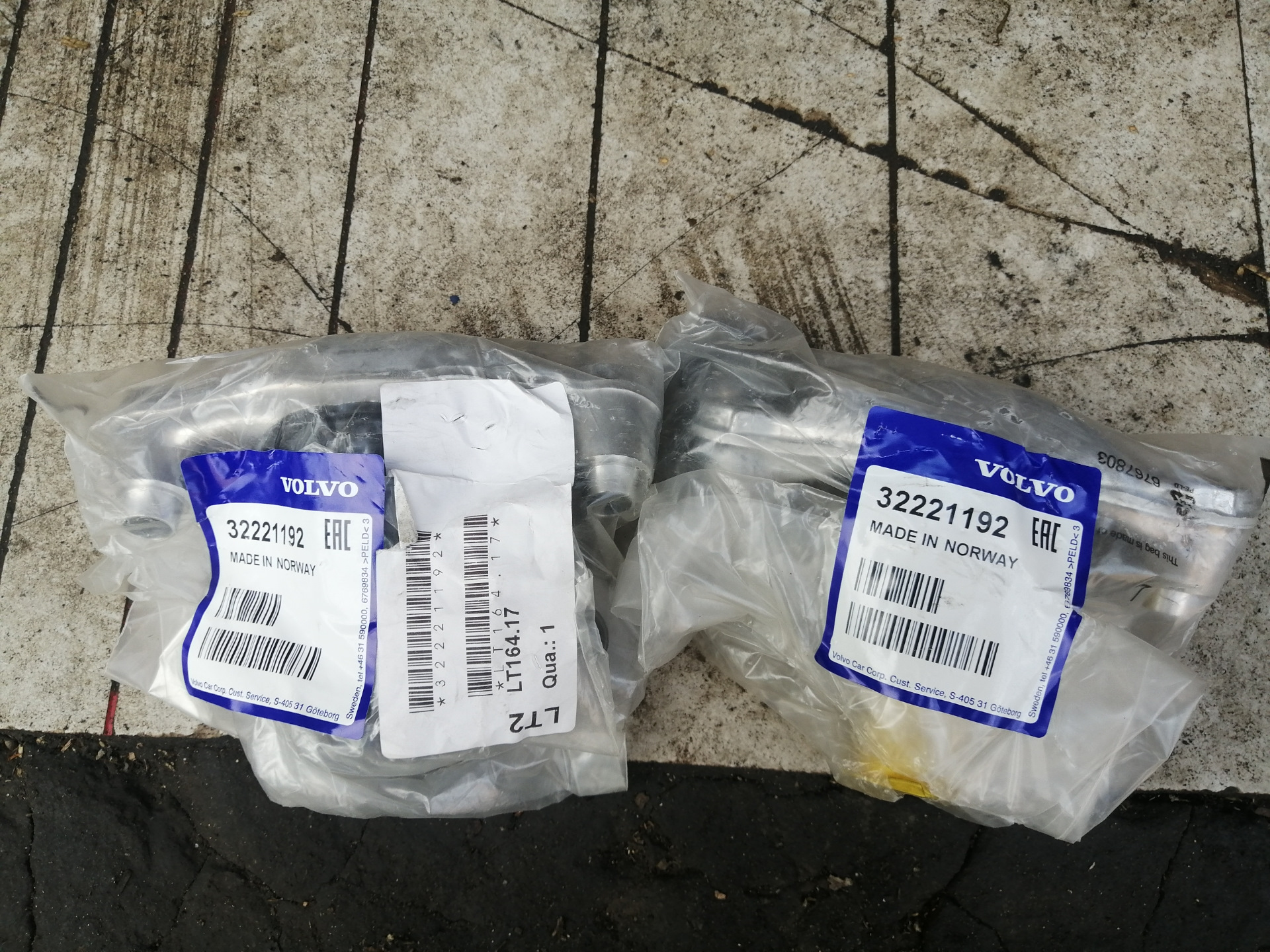 Замена шаровых — Volvo S90 (2G), 2 л, 2020 года | расходники | DRIVE2