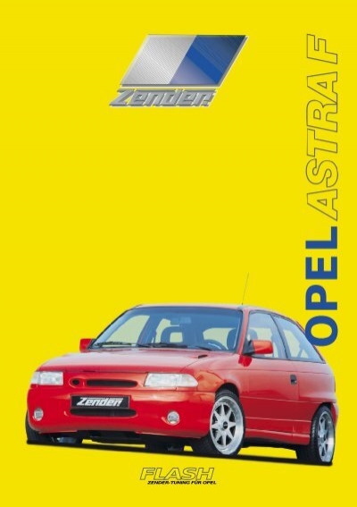 Решетка Zender 2.448.20.1 — Opel Astra F, 2 л, 1996 года | тюнинг | DRIVE2