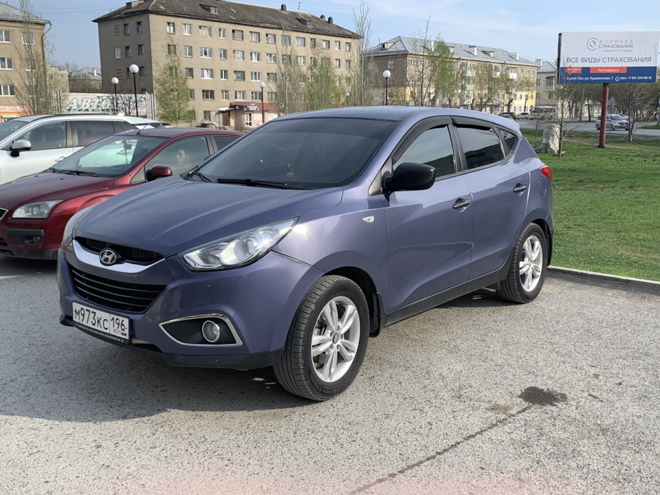 Обслуживание — Hyundai ix35, 2 л, 2012 года | плановое ТО | DRIVE2