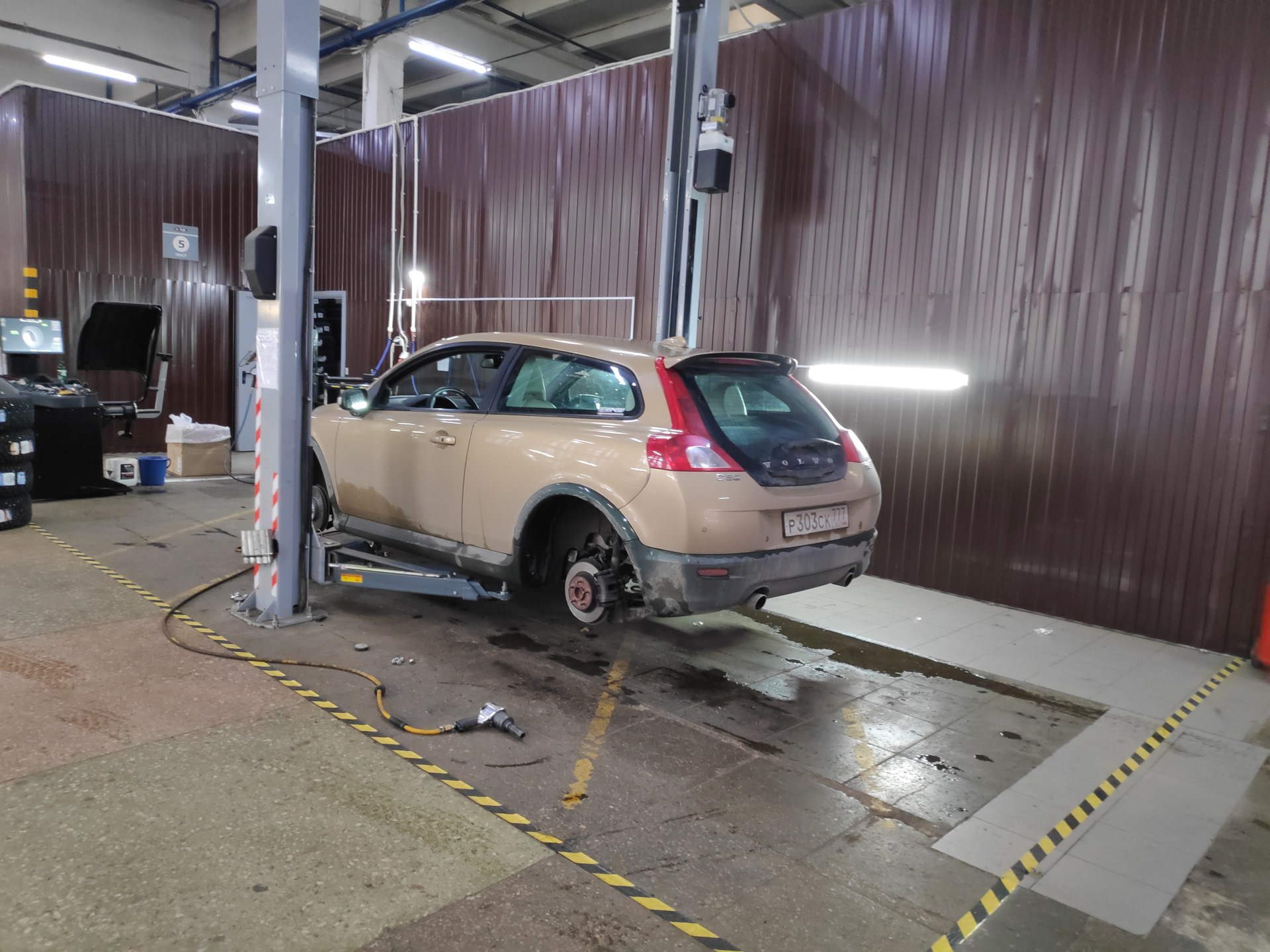 Про печку. Часть 1. — Volvo C30, 2,5 л, 2007 года | визит на сервис ...