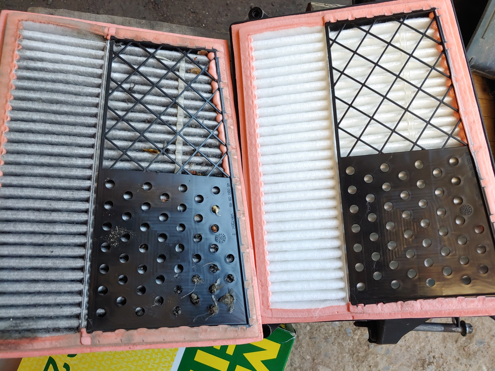 Замена масла и фильтров, отзыв о воздушных фильтрах Mann C25004 C27006 ...