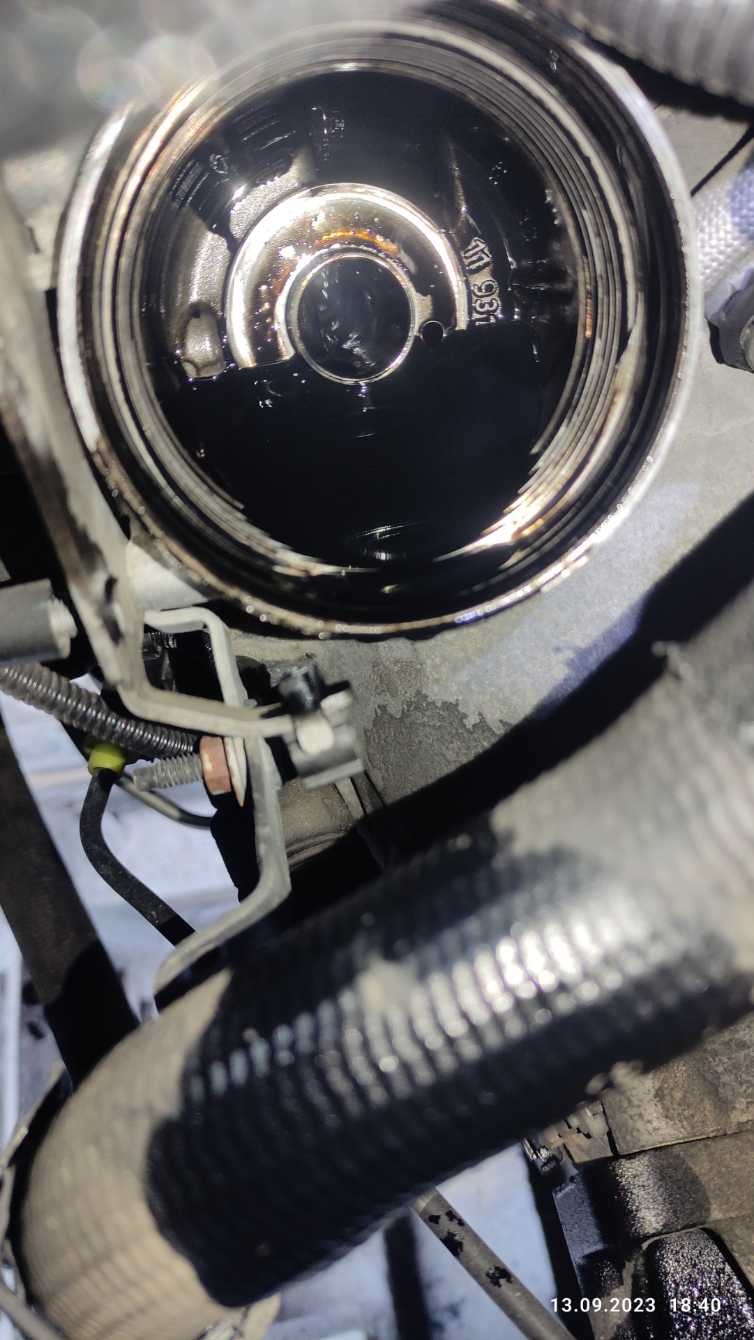 Замена масла и фильтров — Peugeot 5008 (2G), 1,5 л, 2018 года ...