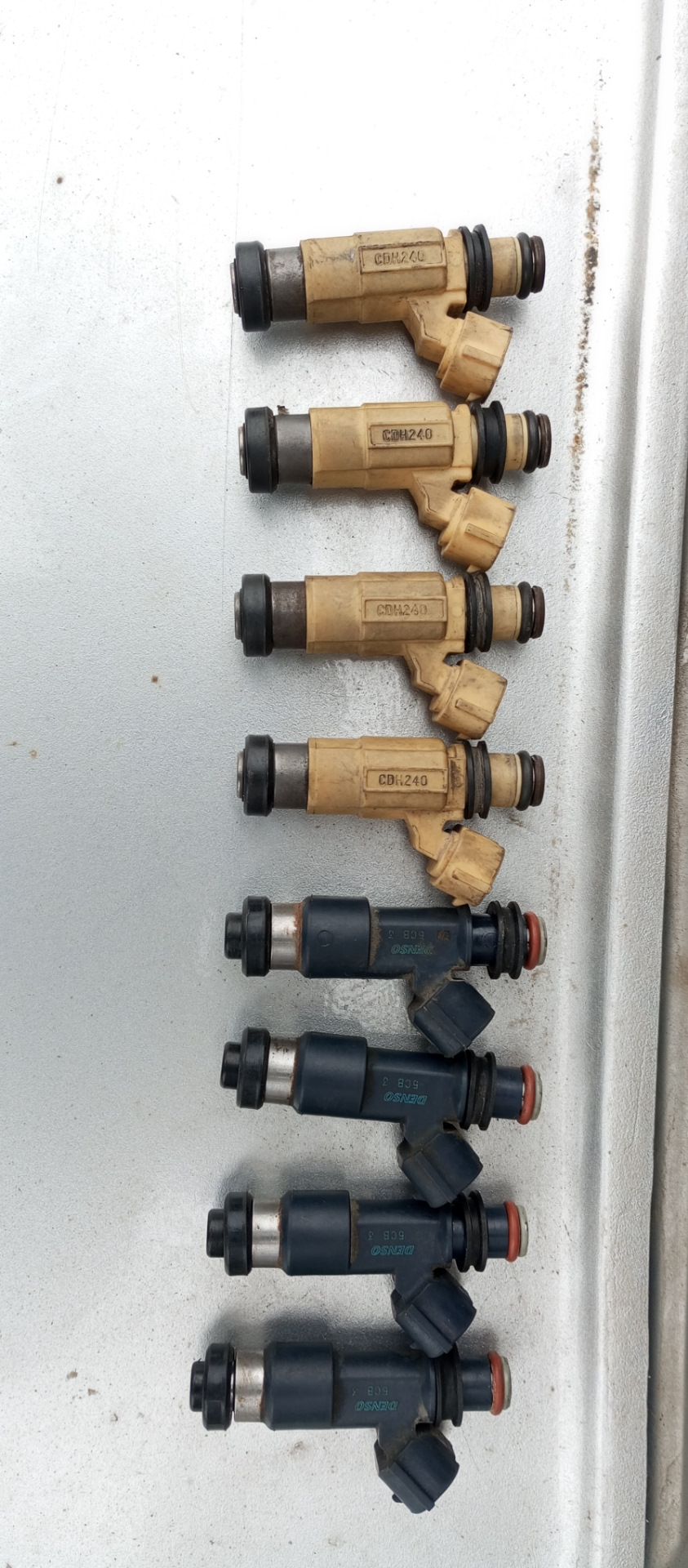 Замена форсунок и то — Mitsubishi Galant (8G), 2,4 л, 2003 года ...