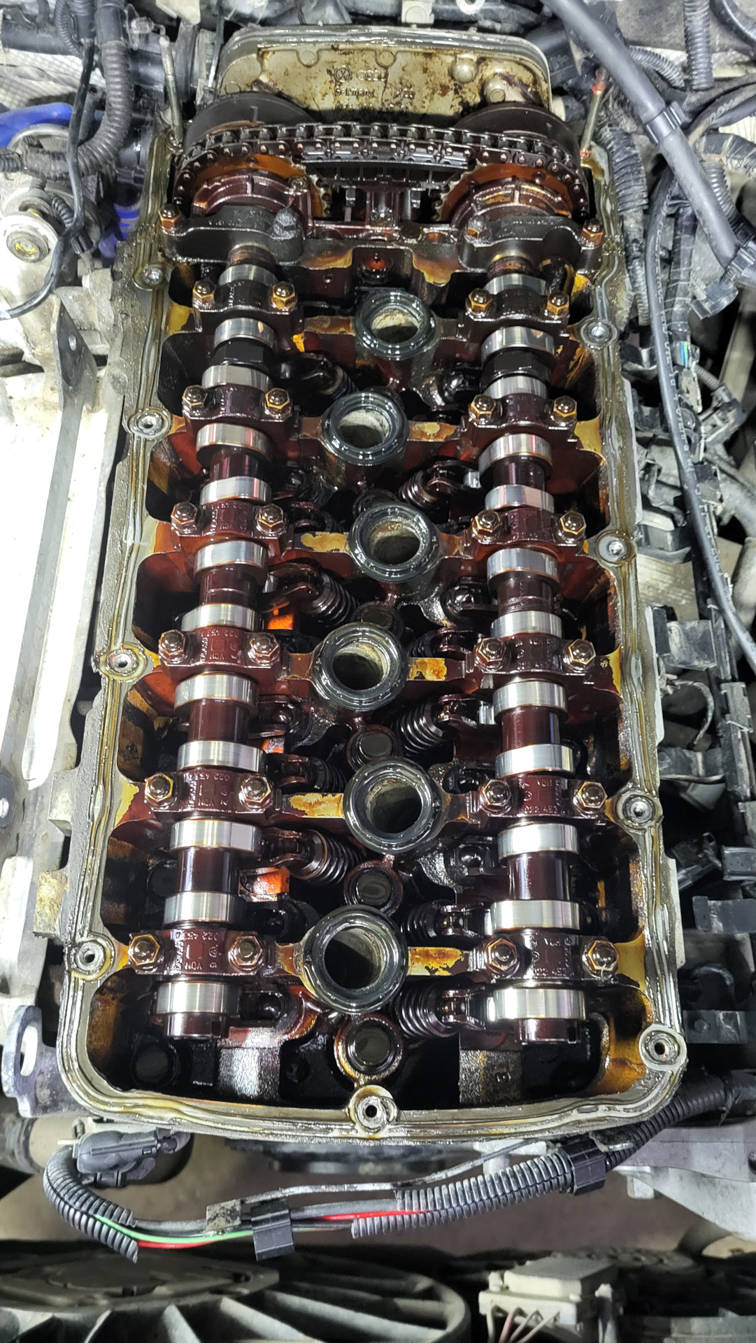 G28 16706 P0322 или долгий запуск — Volkswagen Touareg (1G), 3,2 л ...