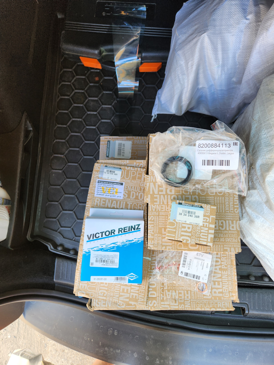 383424036R Сальник полуоси в сборе RENAULT | Запчасти на DRIVE2