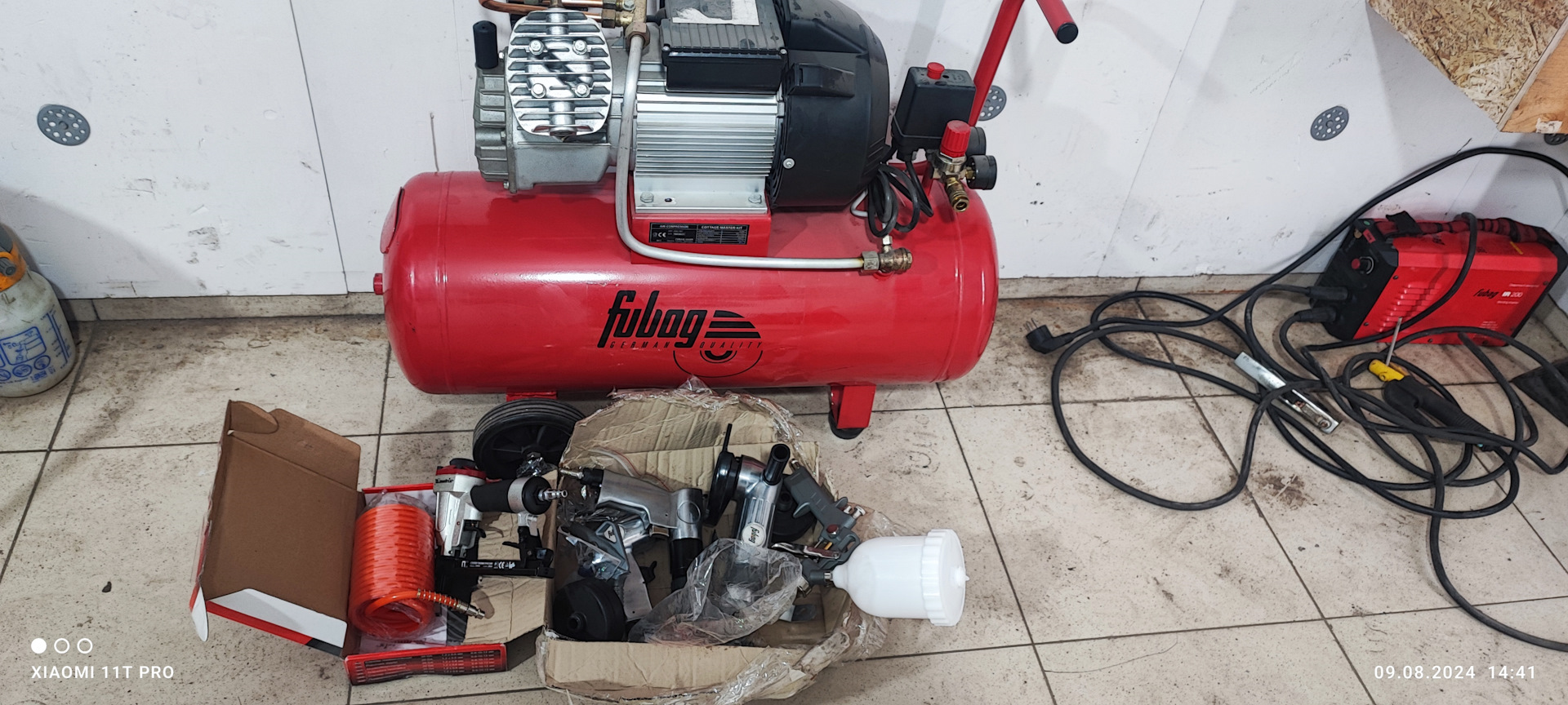 Еше одной хотелкой меньше)) FUBAG — Ford Focus Sedan II, 1,6 л, 2007 года | другое | DRIVE2