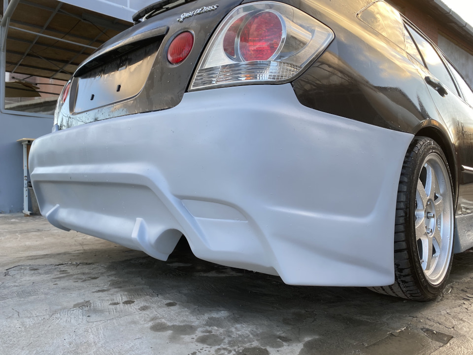 IN PROGRESS!.. Rear bumper JDL style for Lexus IS300 sportcross ...