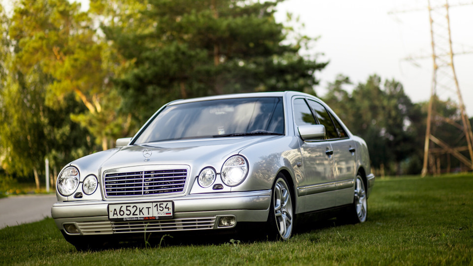 Ну все та же — коробка) — Mercedes-Benz E-Class (W210), 4,2 л, 1997 ...