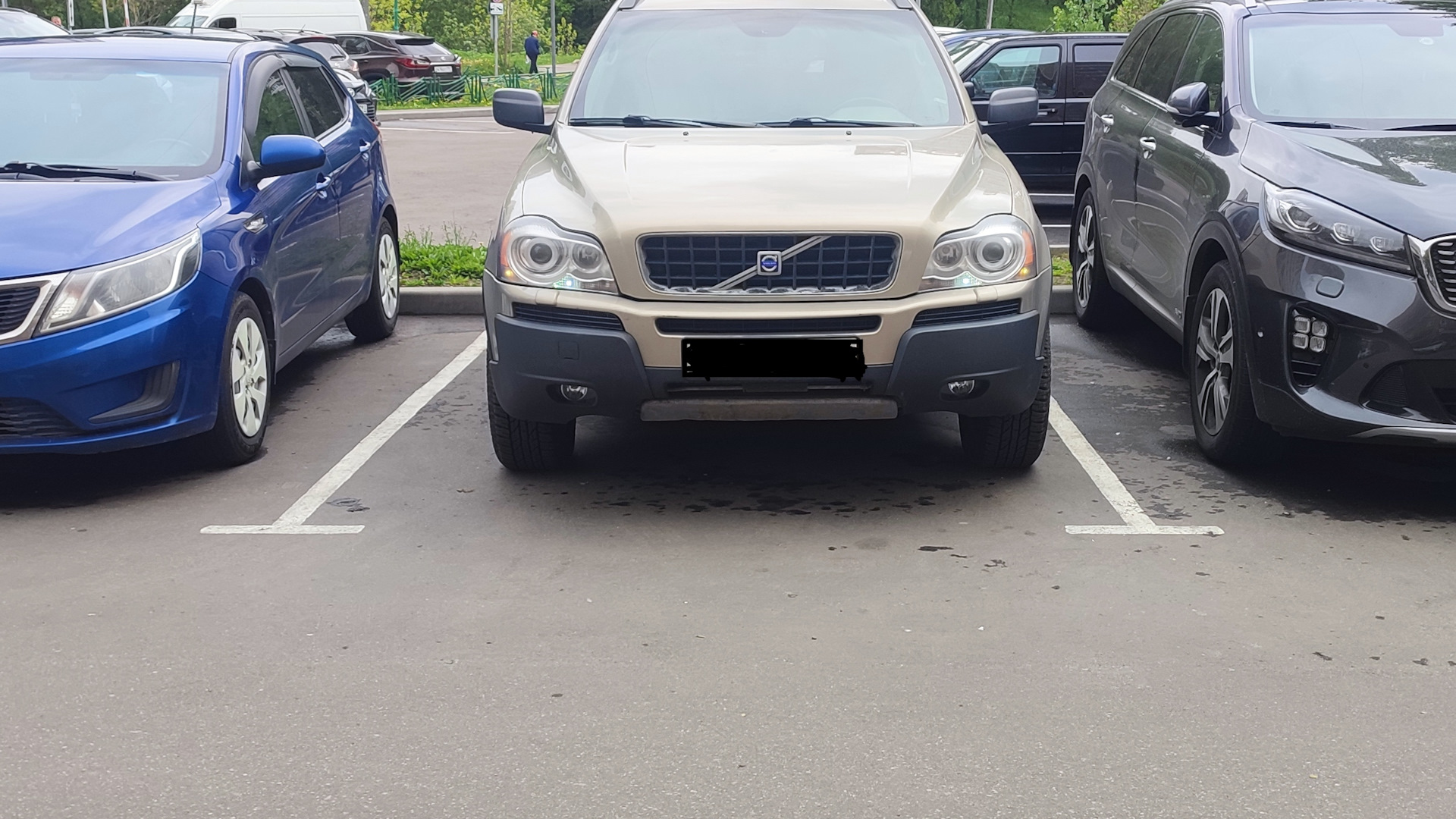 Volvo XC90 (1G) 2.5 бензиновый 2004 | Gold Phoenix на DRIVE2