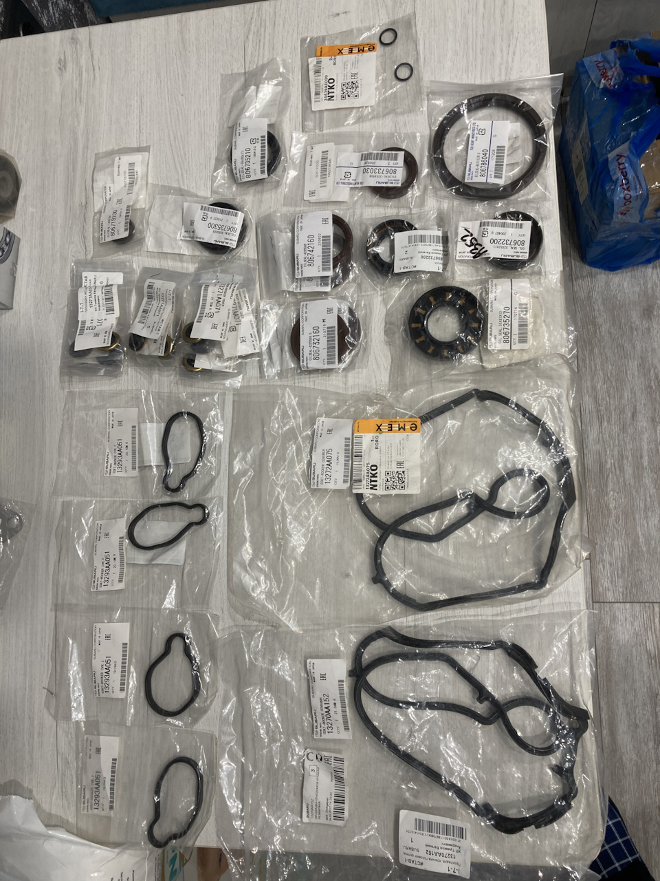 Обслуживание свапа, и восстановление всех узлов — Subaru Forester (SG ...