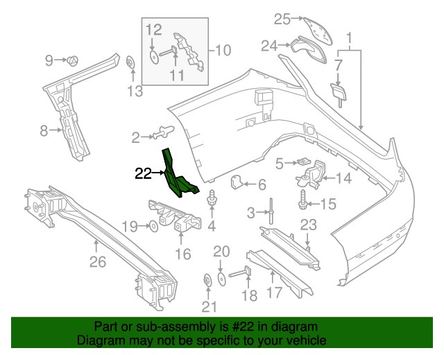 A2058853023 Кожух бампера заднего Mercedes | Запчасти на DRIVE2