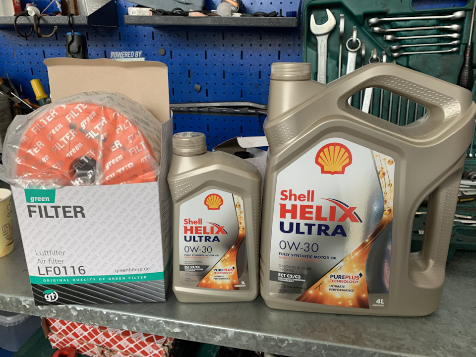Замена масла ! SHELL 0W30 — Audi A6 (C7), 2 л, 2013 года | видео | DRIVE2