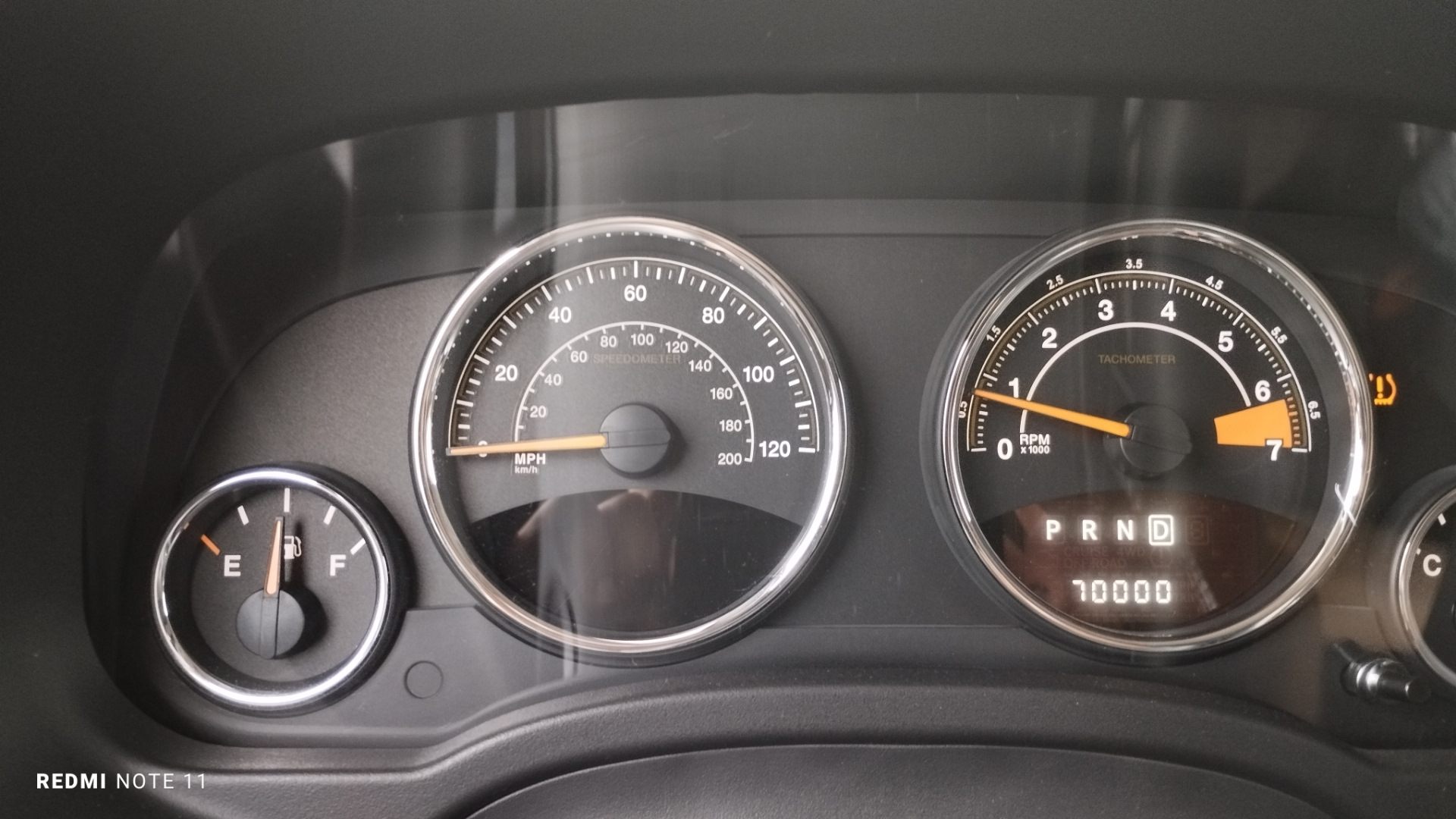 70к, мой первый юбилей — Jeep Compass (1G), 2,4 л, 2016 года ...