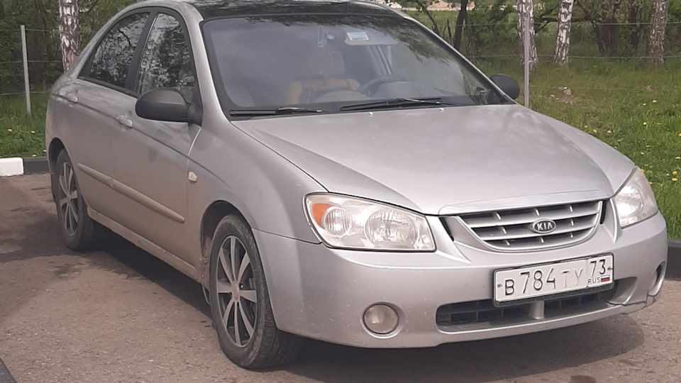 Передние стойки — KIA Cerato (1G), 1,6 л, 2004 года | запчасти | DRIVE2