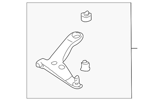 MR961391 Рычаг передней подвески левый Mitsubishi | Запчасти на DRIVE2
