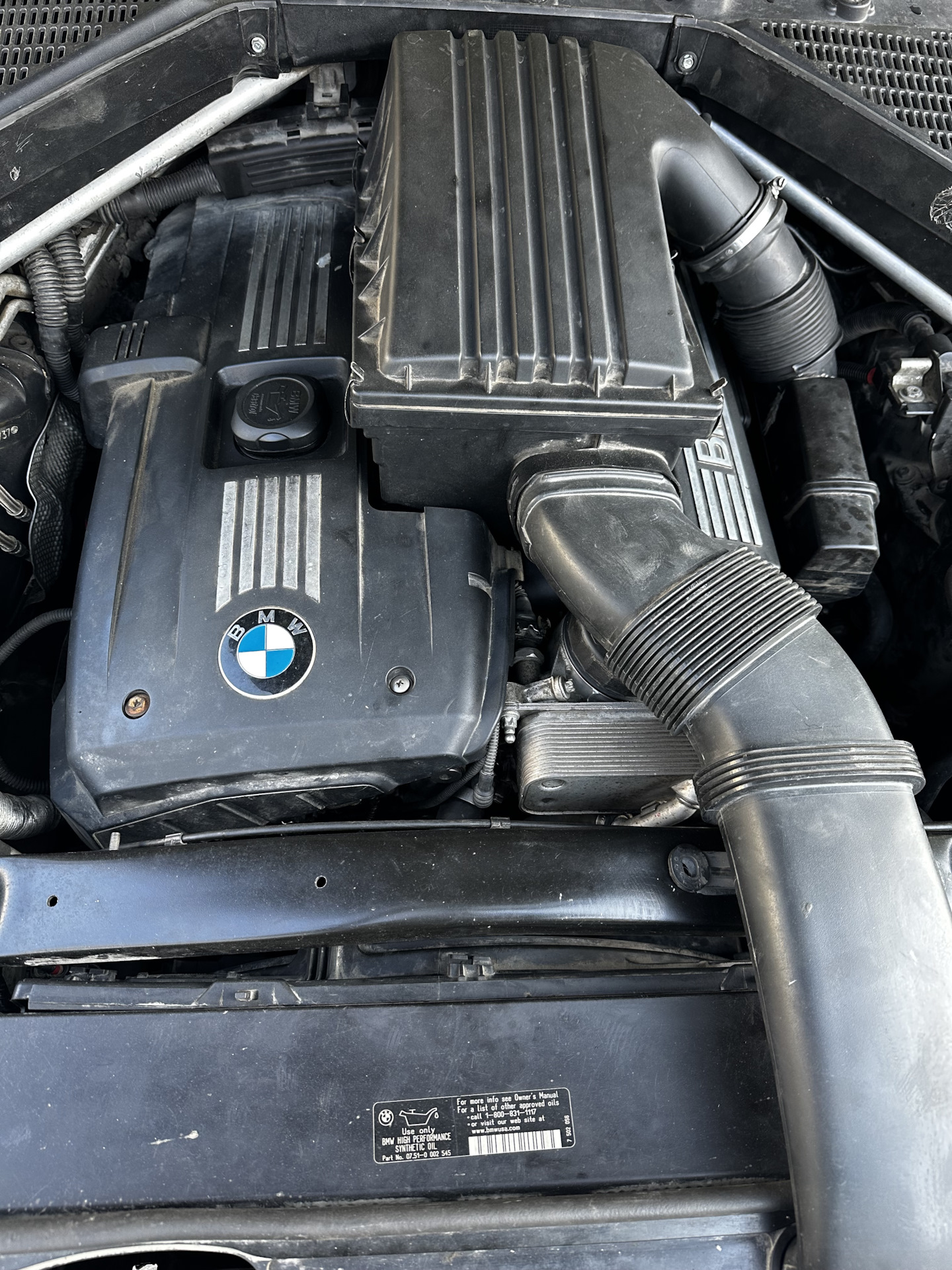 Забрал машину после замены двигателя — BMW X5 (E70), 3 л, 2007 года | визит на сервис | DRIVE2
