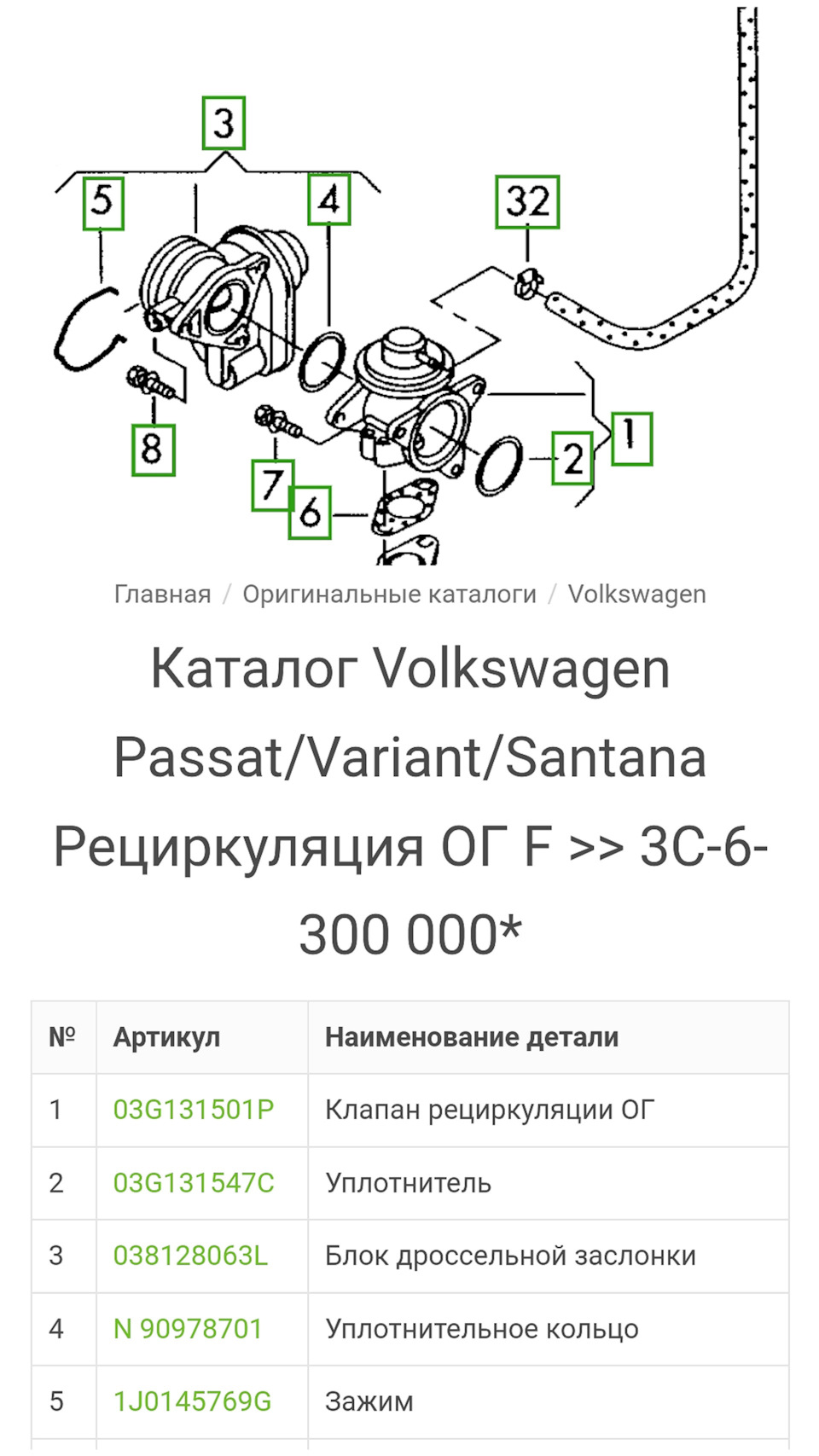 Ошибка 19558 / P3102 по впуску. Дизельный Passat B6. Дополнено ...