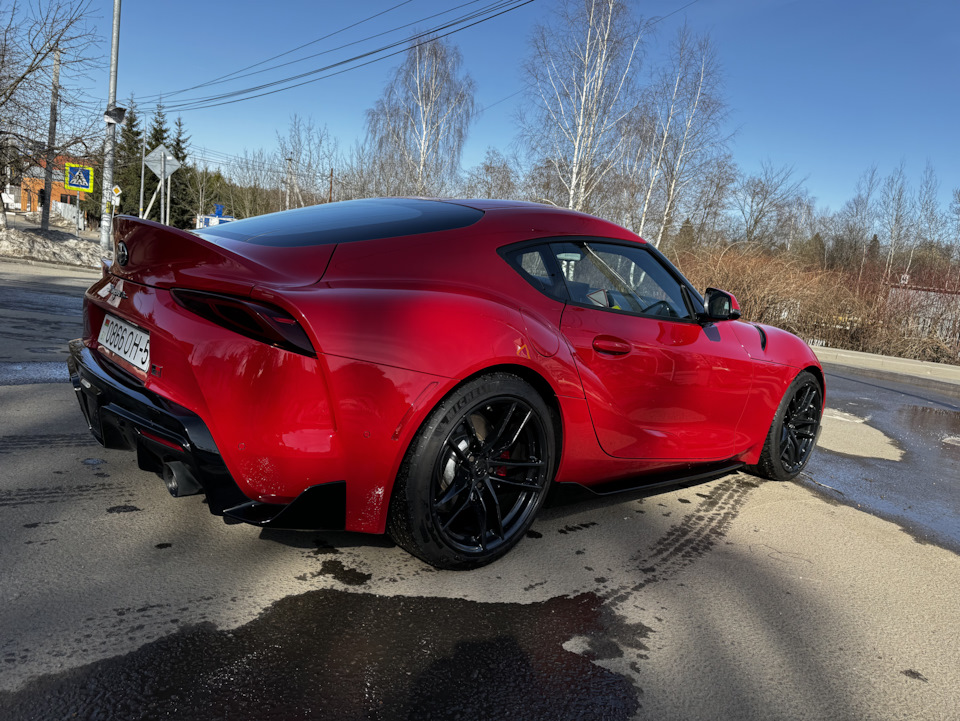 Первый выезд + эмоции — Toyota Supra (90), 3 л, 2019 года | мойка | DRIVE2