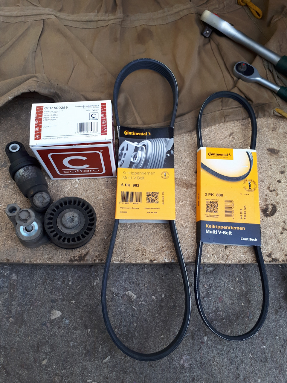 Замена ремней — Mazda 6 (3G) GJ, 2 л, 2014 года | расходники | DRIVE2