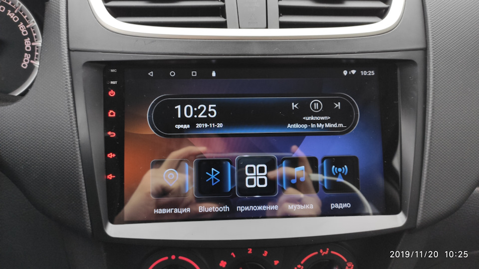 Магнитола на андроид — Suzuki Swift (3G), 1,2 л, 2011 года | автозвук ...