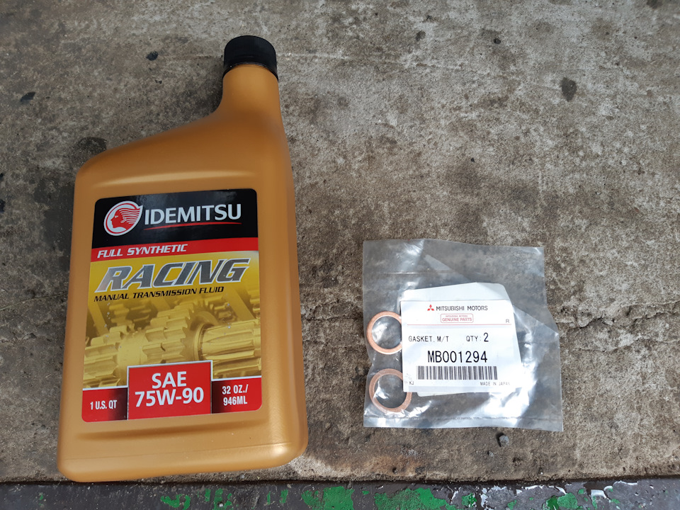 Замена масла в раздатке и редукторе заднего моста. — Mitsubishi ...