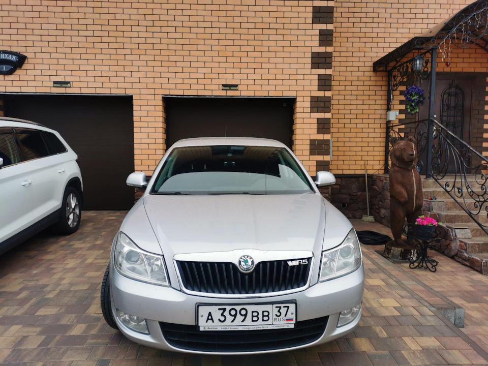Мойка радиаторов и перезаправка кондиционера — Skoda Octavia A5 Mk2 1