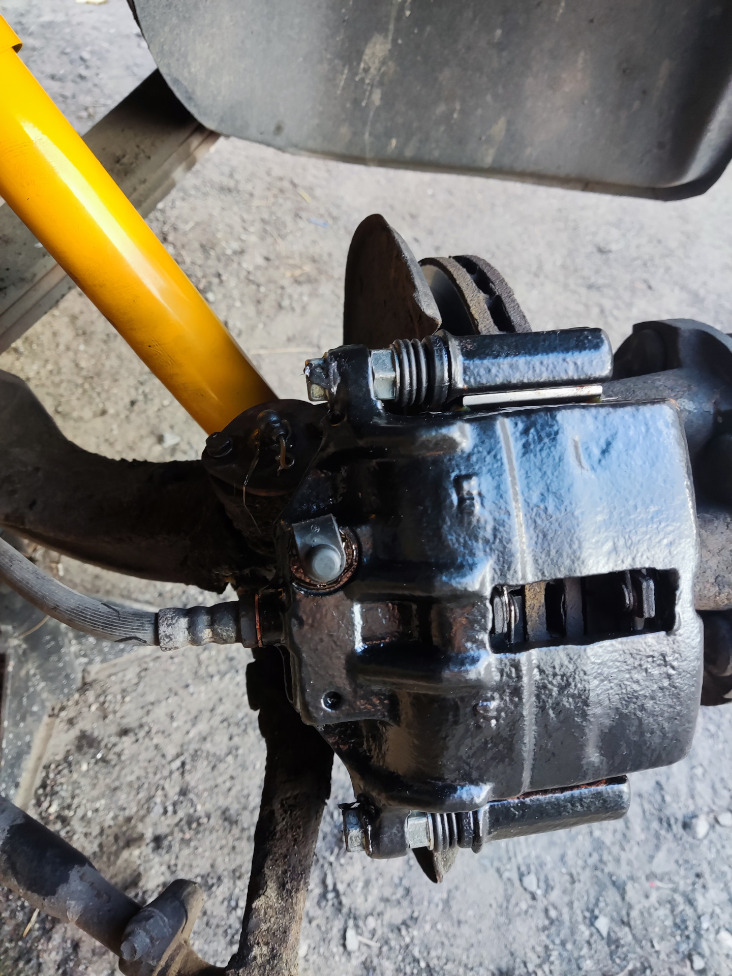 ТО передних суппортов, замена передних амортизаторов HOLA — ГАЗ Газель ...