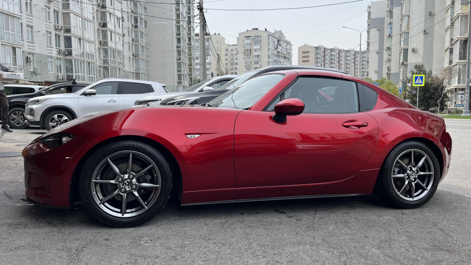 Выбор зимних шин: 195 или 205? — Mazda MX-5 (ND), 1,5 л, 2017 года | шины | DRIVE2