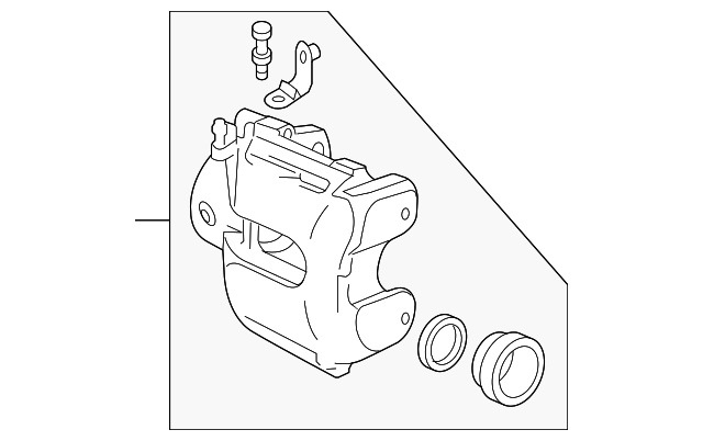 LR016661 Суппорт Jaguar Land Rover | Запчасти на DRIVE2