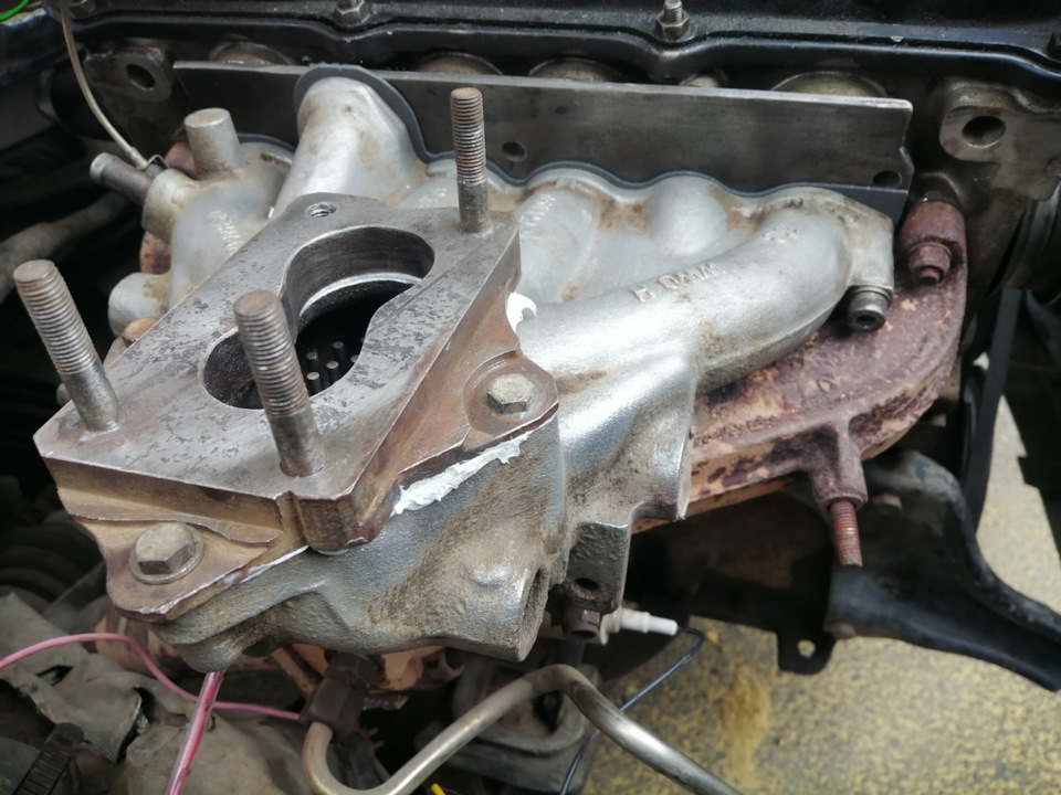 Установил коллектор под карбюратор — DRIVE2