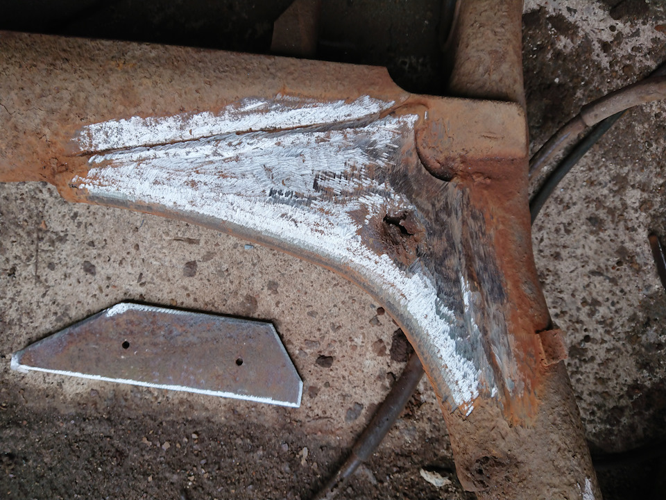 Задняя балка с трещиной или как делать нельзя — Volkswagen Passat B2, 1 ...