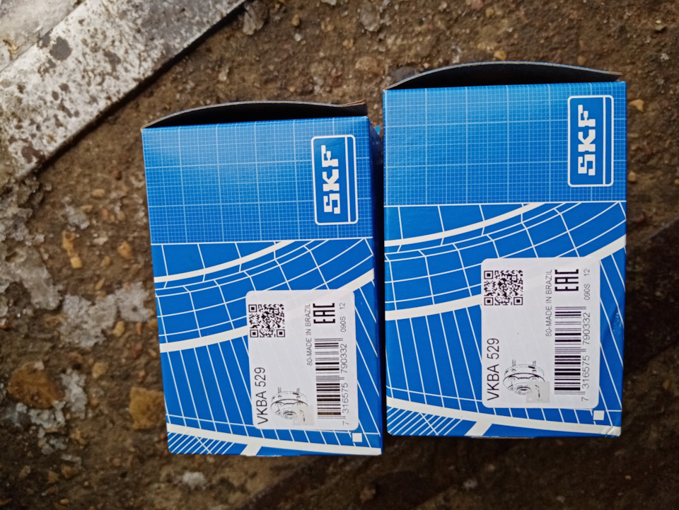 Задние ступичные подшипники. — Volkswagen Passat B4, 2 л, 1994 года ...