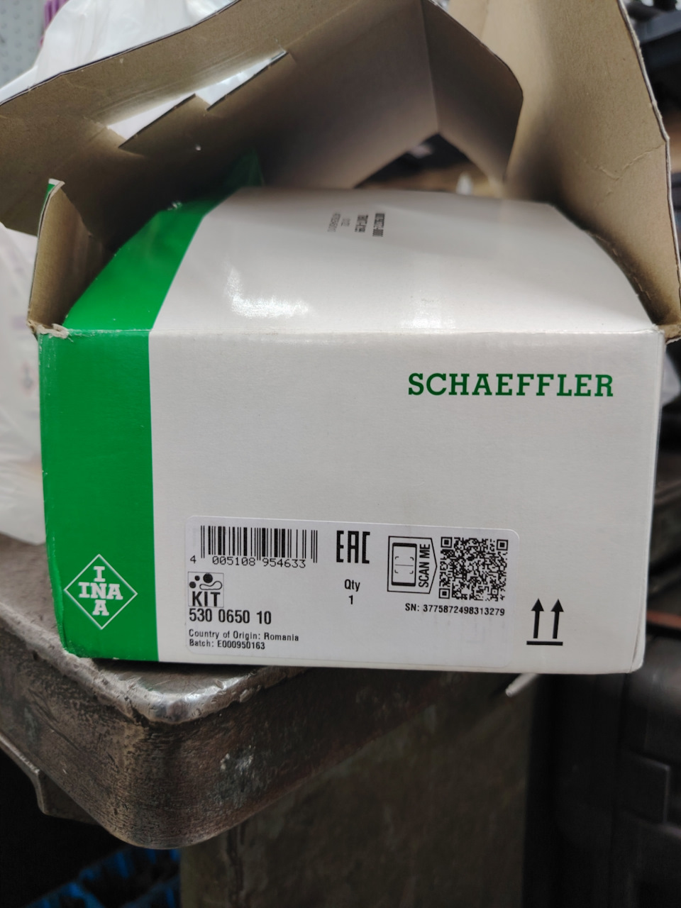 530065010 Комплект ремня ГРМ INA | Запчасти на DRIVE2