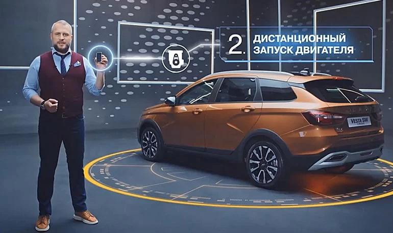 Как работает штатный дистанционный запуск двигателя на Lada Vesta NG — Lada Vesta SW (NG), 1,6 л ...