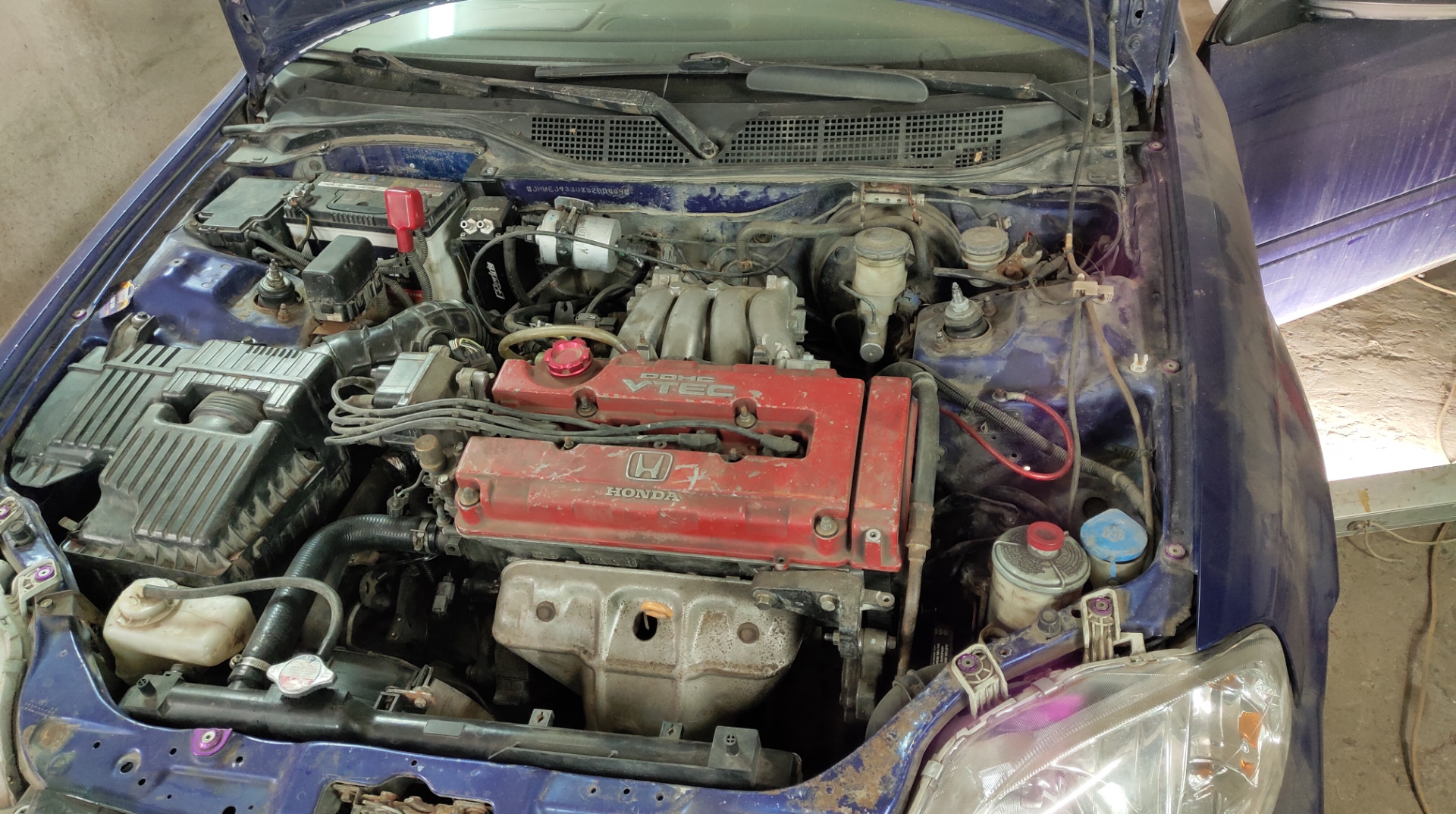 B20 vtec — Honda Civic Hatchback (6G), 2 л, 1998 года | тюнинг | DRIVE2