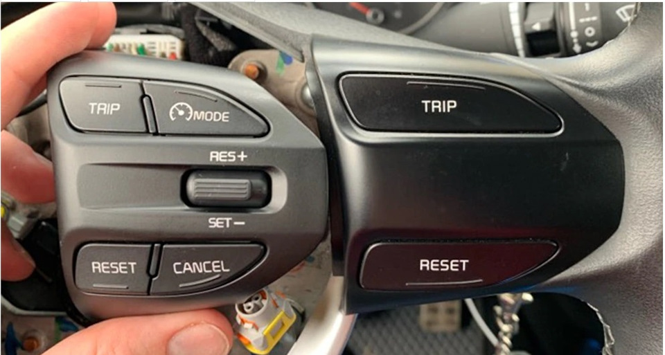 Установка круиз контроля с АлиЭкспресс — KIA Rio (4G), 1,6 л, 2020 года ...