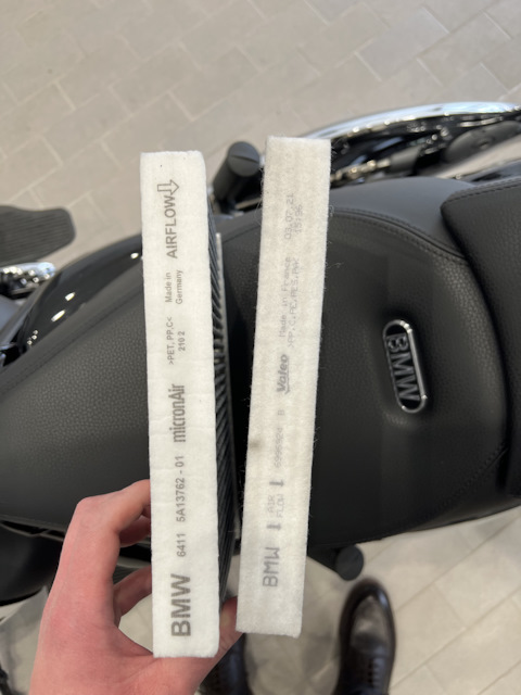 64115A13762 Фильтр салонный (угольный) BMW | Запчасти на DRIVE2