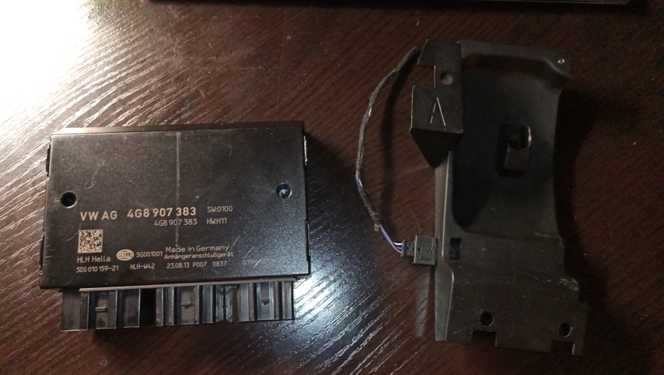 4G8907383 Блок управления фаркопом Audi A6 VAG | Запчасти на DRIVE2