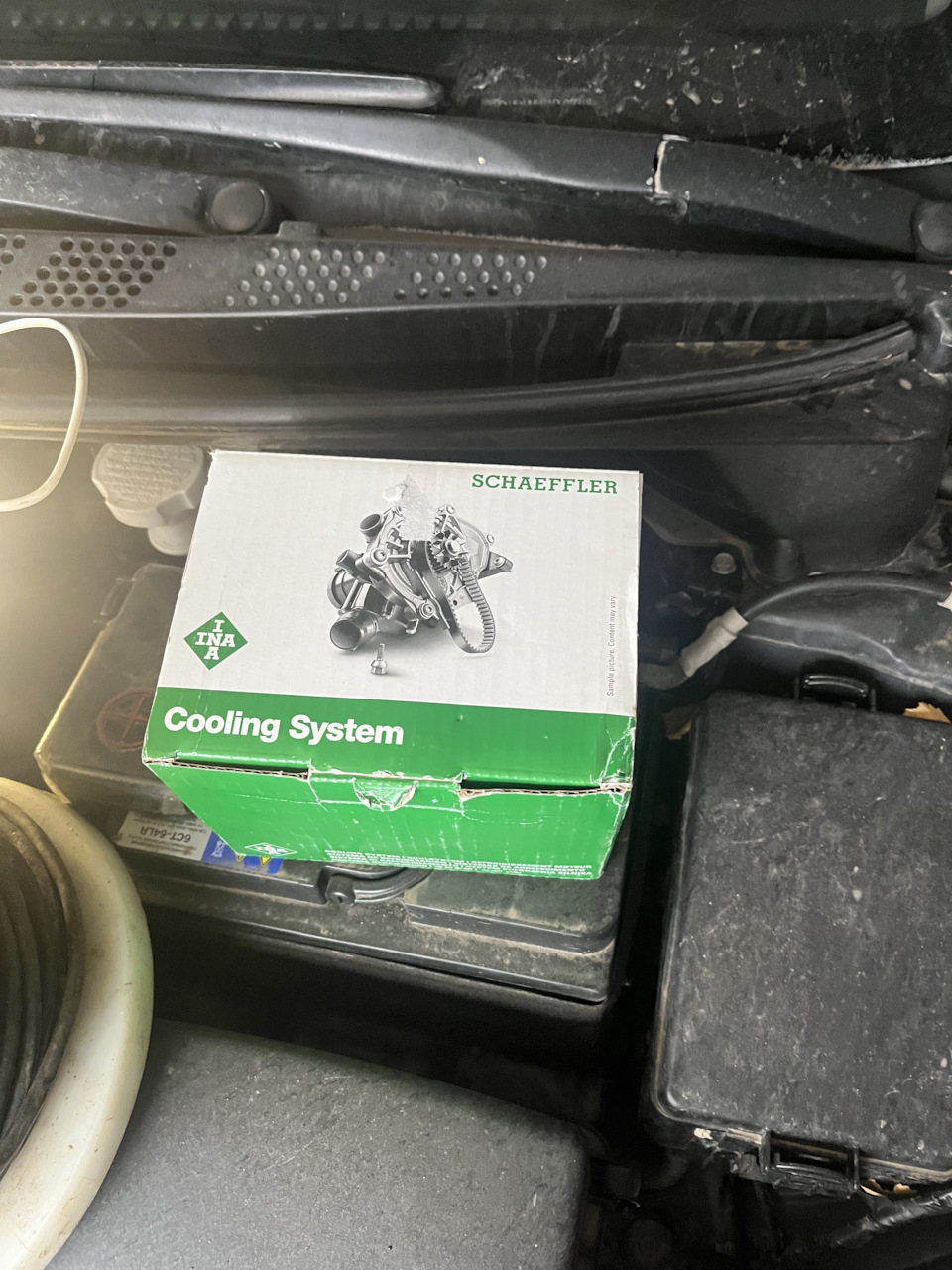 Замена помпы — KIA Ceed (2G), 1,6 л, 2013 года | поломка | DRIVE2