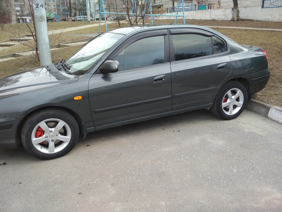 Проставки под стаканы — Hyundai Elantra (3G), 1,6 л, 2008 года | тюнинг ...