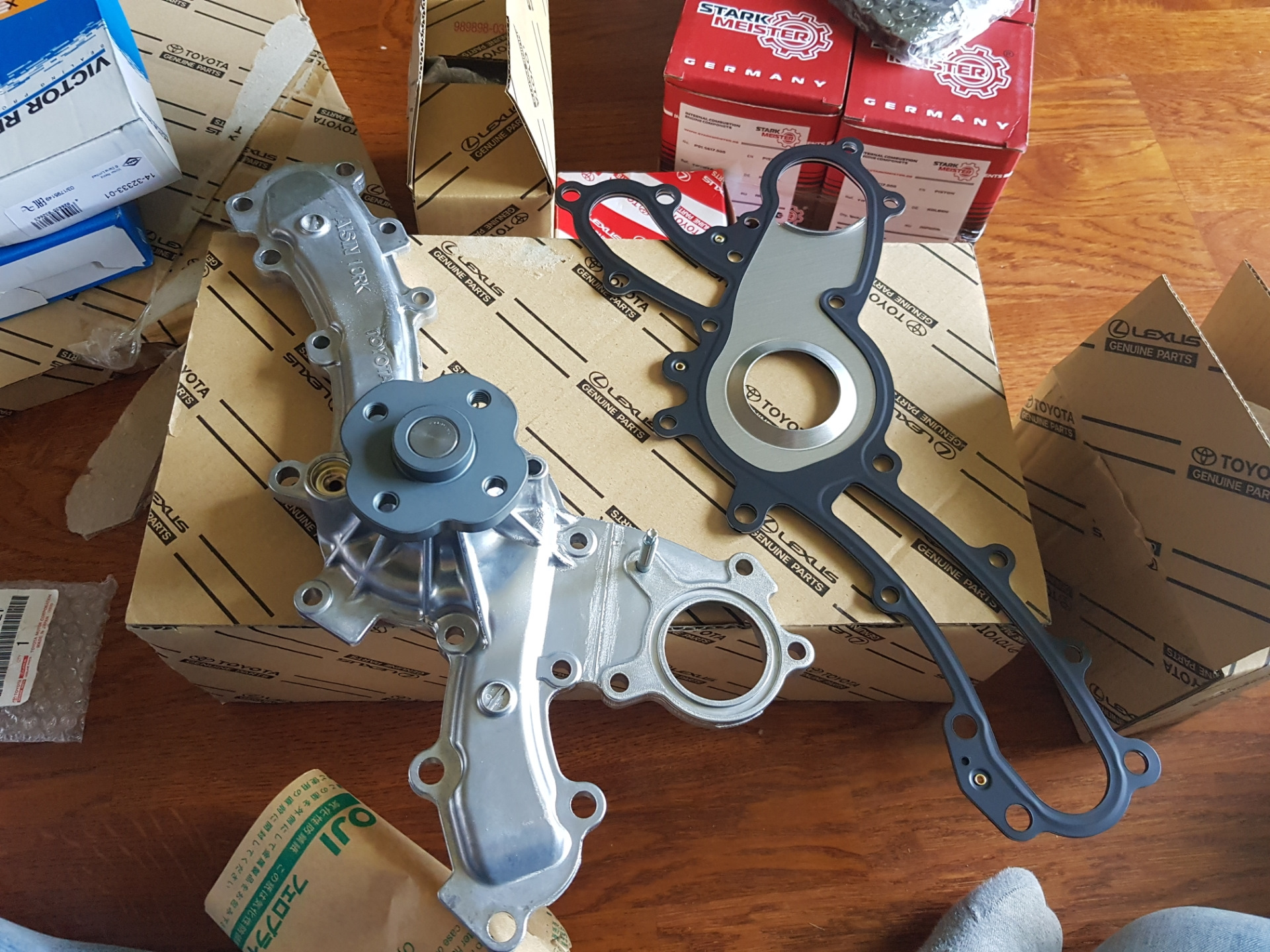 2GR-FE продолжение ремонта — Toyota Highlander (XU40), 3,5 л, 2012 года ...