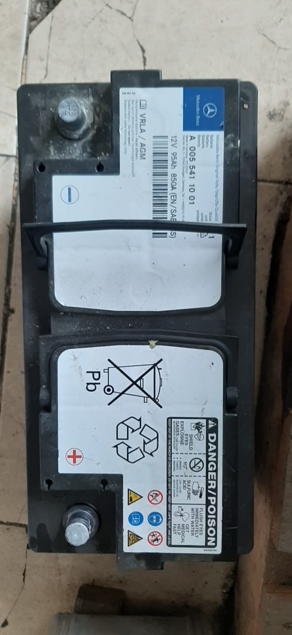 A0055411001 Стартерная аккумуляторная батарея Mercedes | Запчасти на DRIVE2