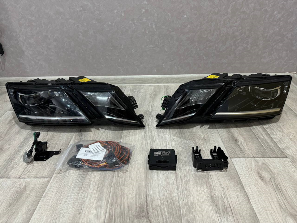 Установка Full LED фар — Skoda Octavia A7 Mk3, 1,6 л, 2018 года ...