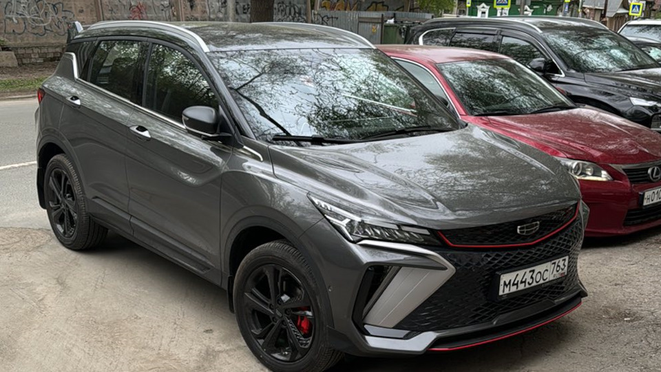 Geely Coolray (2023) 1.5 бензиновый 2024 | Grey на DRIVE2