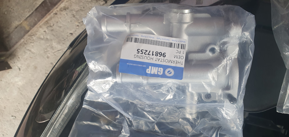 96817255 ТЕРМОСТАТ Z18XER (ТОЛЬКО КОРПУС ИЗ ПЛАСТИКА) + GM | Запчасти ...