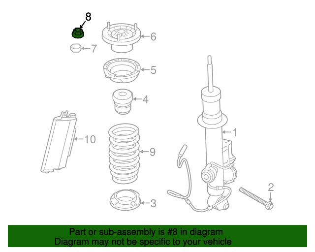 32216769539 Гайка шестигранная самоконтрящаяся BMW | Запчасти на DRIVE2