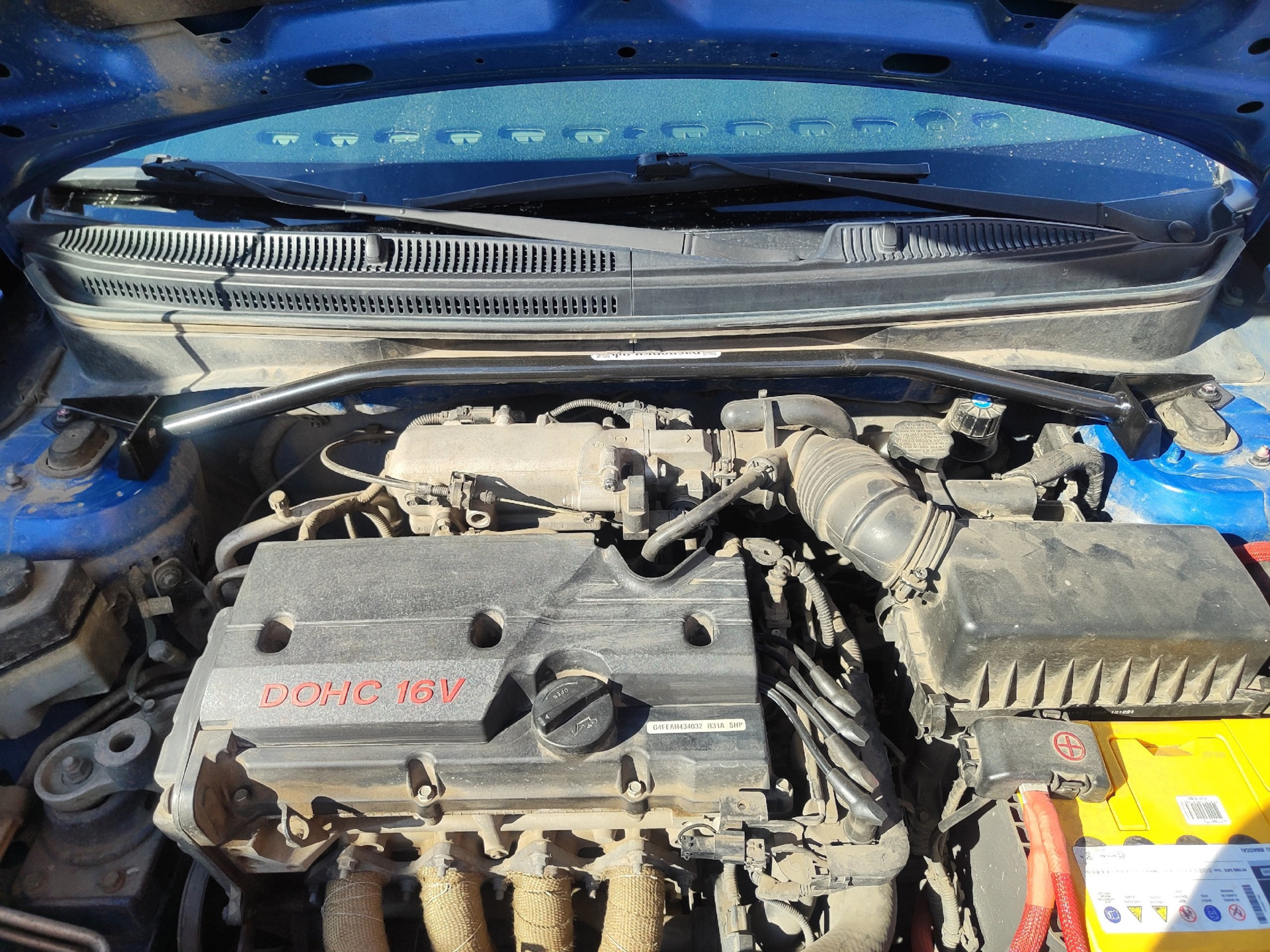 Установил распорку — KIA Rio (2G), 1,4 л, 2011 года | тюнинг | DRIVE2